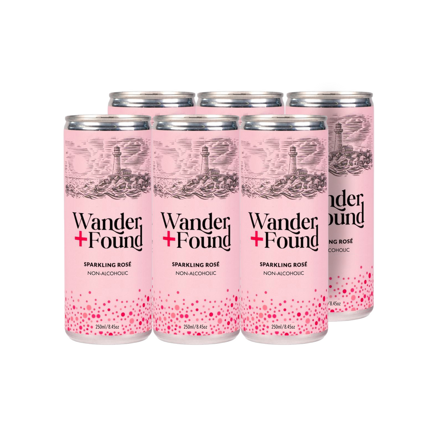 Sparkling Rosé Cans – Wander + Found